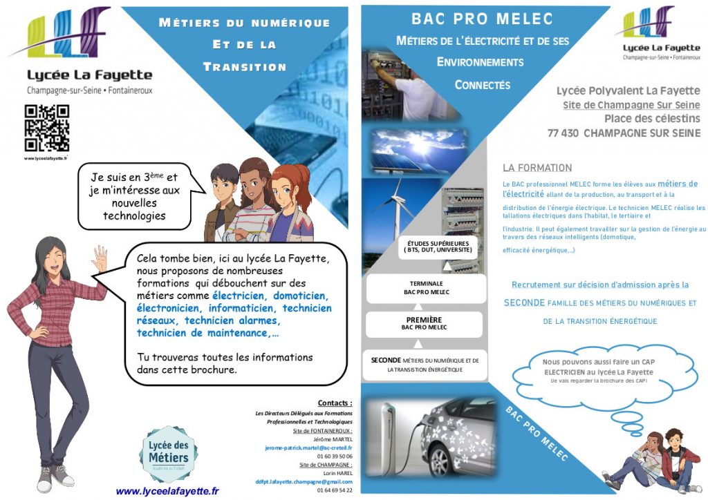 plan de formation melec